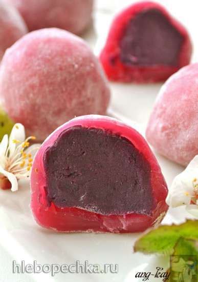 Японский десерт Мочи, Моти (Mochi) | Рецепт | Японские десерты, Идеи ...