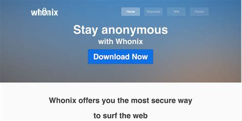 Whonix Product Information And Latest Updates 2025 Product Hunt