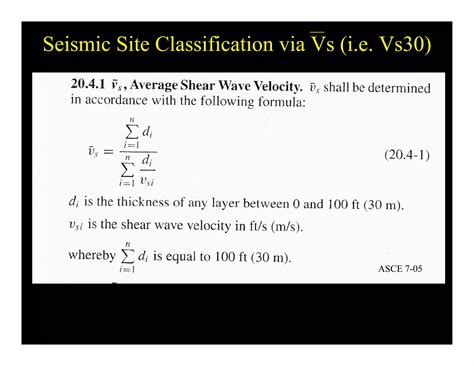 Vs30 Measurements For Seismic Site Classification Pdf Civil Engineering Industry Industries