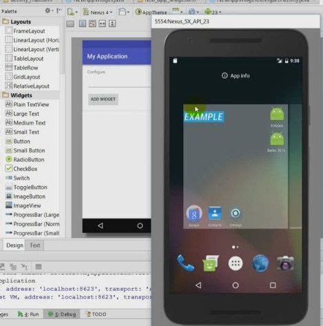 Android Widget Home Screen And LockScreen