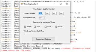 MMWCAS DSP EVM Cascaded AWR Disconnect With Mmwave Studio Accidentally Several Times