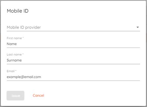 Mobile ID Documentation