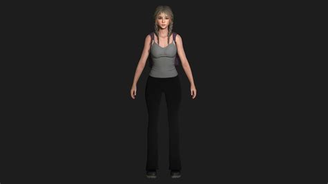 Artstation Aaa 3d Realistic Character Beautiful Young Girl Madison