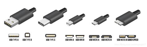 Usb：type A、type B、type C、miniusb、microusb接口类型区分 Csdn博客