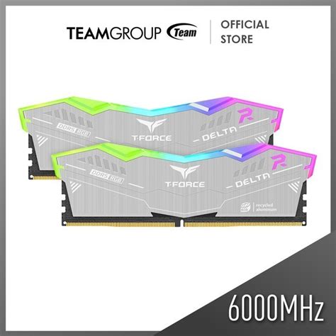 Jual Teamgroup Memory Delta Tforce Rgb Eco 2x32gb Pc 6000mhz Ddr5