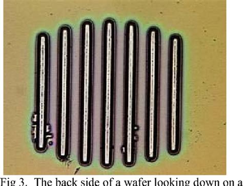 Figure 1 From Reliable Through Silicon Vias For 3d Silicon Applications Semantic Scholar
