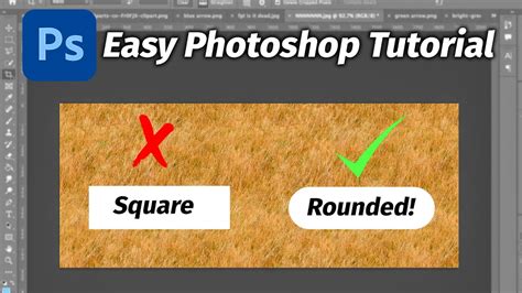 How To Make Round Edge Rectangle In Photoshop At Shannon London Blog