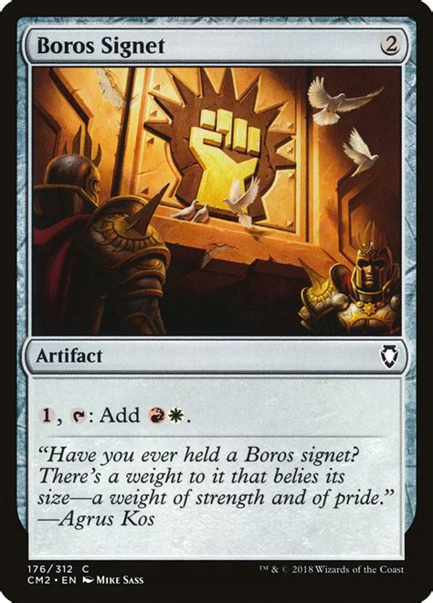 Boros Signet · Commander Anthology Volume Ii Cm2 176 · Scryfall