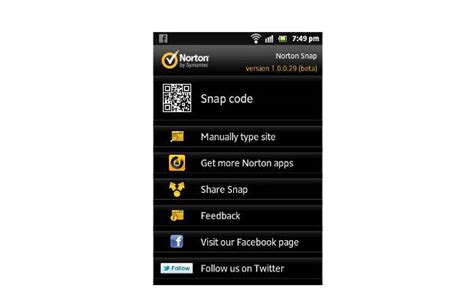 app review norton snap qr reader