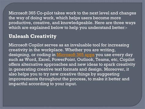 Ppt Exploring Microsoft 365 Co Pilot Your Co Pilot For Work