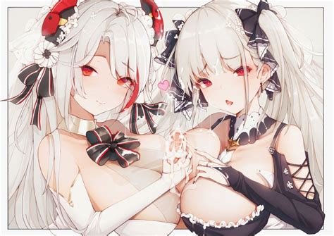 Formidable Prinz Eugen And Prinz Eugen Azur Lane Drawn By Feng Yezi Danbooru