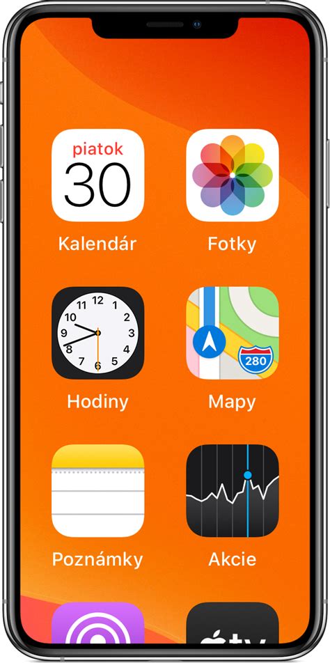 Ikony na ploche iPhonu, iPadu alebo iPodu touch sú zväčšené - Apple Support (SK)