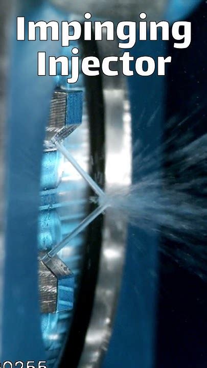 Impinging Rocket Injector Youtube