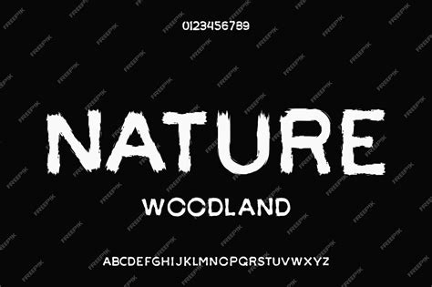Premium Vector Display Font Vector Design Suitable For Headlines Logos Posters And Many More