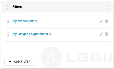 filters documentation