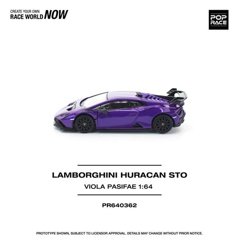 Pr640362 1 64 Lamborghini Huracan Sto Viola Pasifae