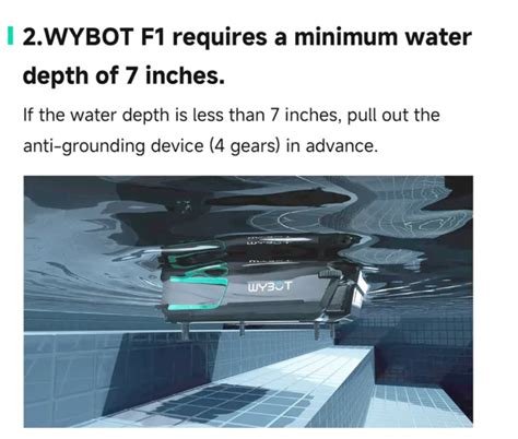 Wybot F1 Solar Pool Skimmer Robot 8h Runtime App Control Smart Obstacle Avoidance Black