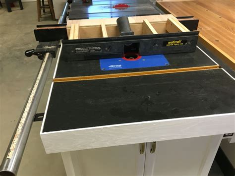 Router Fence Attachment For Table Saw Fence