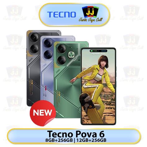 Jual Tecno Pova 6 8GB 256GB 12GB 256GB Garansi Resmi Tecno Indonesia Shopee Indonesia