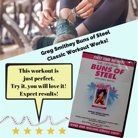 The Original Buns Of Steel Dvd Greg Smithey Great Buns Lower Body