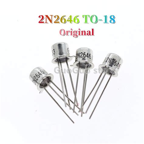 5pcs Original 2n2646 To 18 Silicon Unijunction Transistor New Original Shopee Philippines