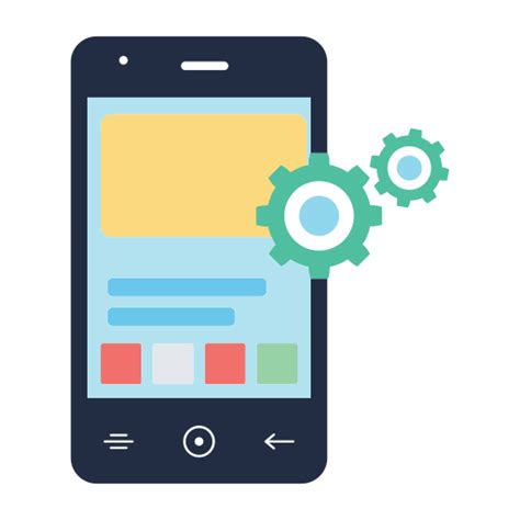 App Development Mobile Setting Icon