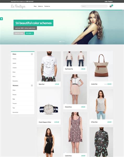 10 Top Responsive Ecommerce Wordpress Themes 2015
