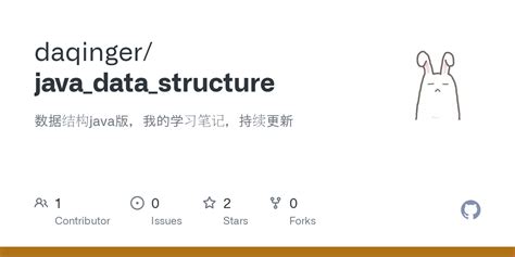 Github Daqingerjavadatastructure 数据结构java版，我的学习笔记，持续更新