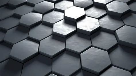 hexagonal pattern in shades of blue background 3d hexagon honeycomb