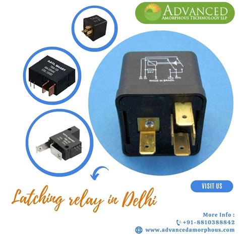 Latching Relay In Delhi Advanced Amorphous Medium