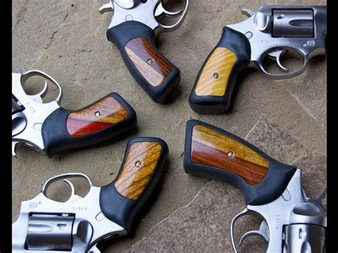 Handmade Custom Grips For Ruger Gp100 And Ruger Sp101 Youtube