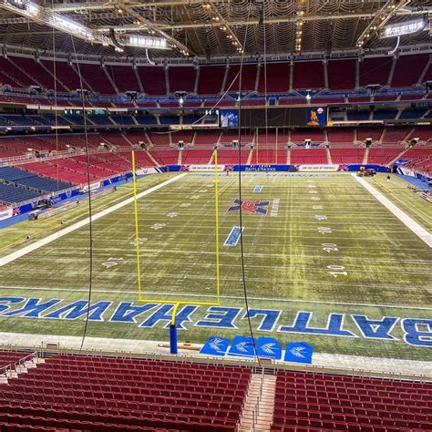 St Louis Battlehawks At The Dome Exciting American Football Action