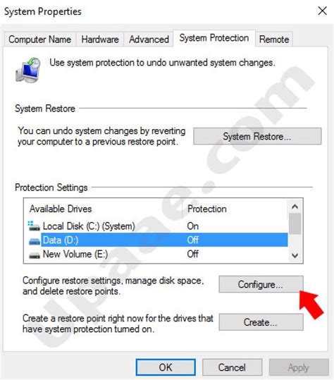 How To Create A System Restore Point In Windows UPaae