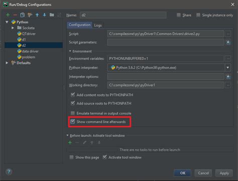 Python How To Run Same Application In New Run Tool Window Pycharm Community Stack Overflow