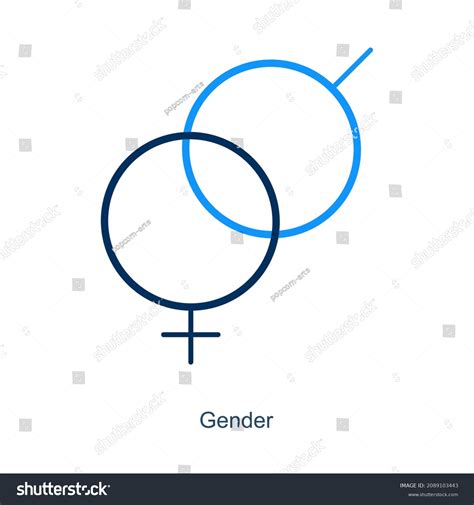 Gender Sexuality Icon Concept Stock Vector Royalty Free 2089103443