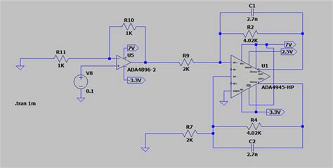 ADA Single End Input Terminating From ADA Output Q A Differential Amplifiers And