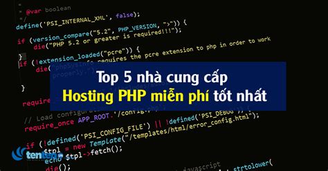 chia sẻ top 5 nhà cung cấp php hosting miễn phí tốt nhấ cloud