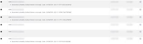 Avd Issue Sessionhost Unhealthy Sxsstack Listener Is Not Ready Code