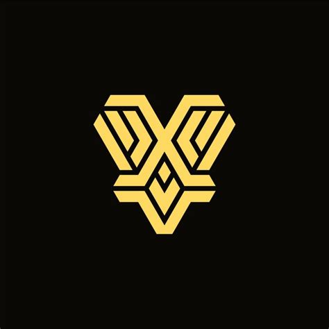 Premium Vector Modern And Minimalist Initial Letter Xv Or Vx Monogram Logo