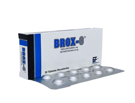 Brox C 10 Y 30 Tabletas Recubiertas Enlafarma