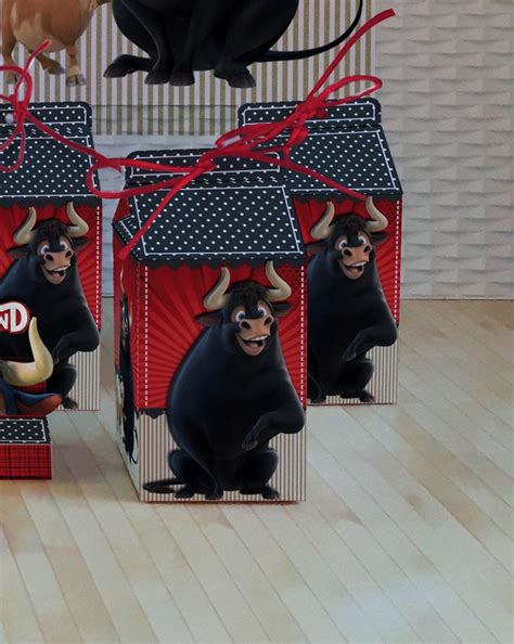 Caixa Milk Touro Ferdinando Elo7 Produtos Especiais