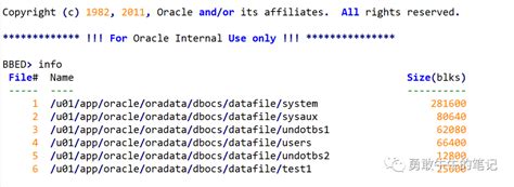 Oracle 通过bbed强制打开数据库oracle Bbed Csdn博客