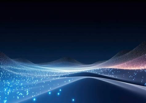 Abstract Particle Background Premium Ai Generated Image