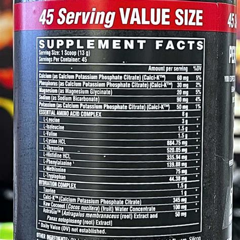 Nutrex Eaa Hydration 45 Servings Tăng Trưởng Cơ Bắp Tối Ưu
