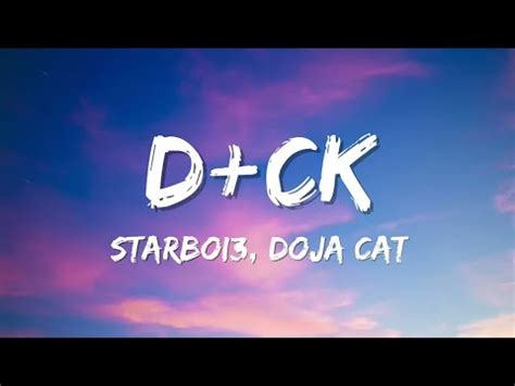 Starboi3 D Ck Lyrics Ft Doja Cat Youtube