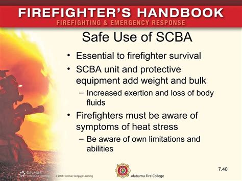 Basic Scba Training For Firefighters Ppt