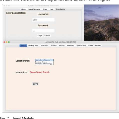 Figure 2 From Automated Timetabling System For University Course Semantic Scholar