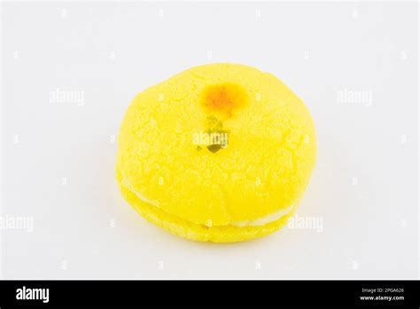 Bengali Sweet Cham Cham On White Background Stock Photo Alamy
