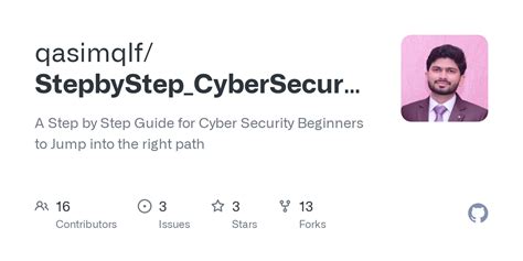 Github Qasimqlfstepbystepcybersecurity A Step By Step Guide For
