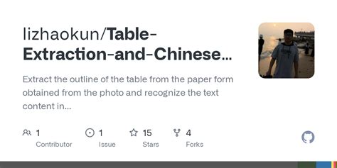 table extraction and chinese ocr main py at master · lizhaokun table